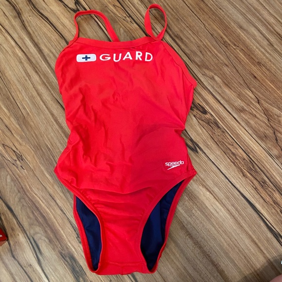 Speedo | Swim | Size 28 Speedo Lifeguard Suit | Poshmark